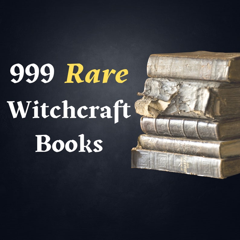 Advanced Witchcraft Occult Books, 999 Witch Books, Grimoire, Witch ...