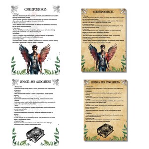 Lucifer Grimoire Pages, Printable Book of Shadows, Beginner Lucifer ...