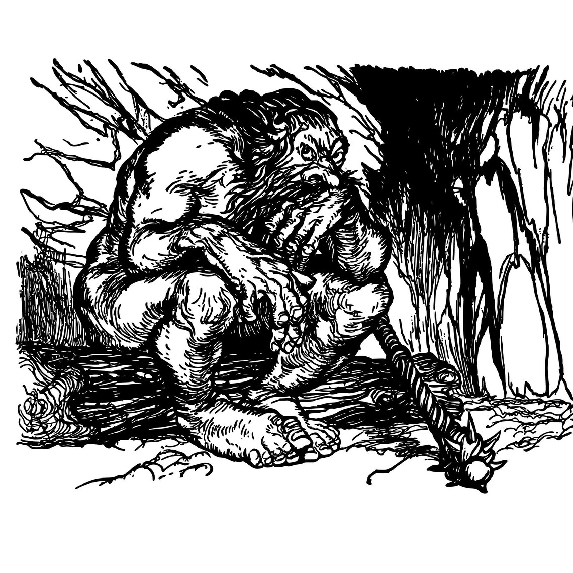 Goblins and Fairies Book, Antique Witch Book, Witchcraft, 117 Pages ...