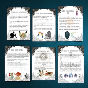 Home Protection Spells Bundle, Book of Spells, Occult, Wicca Spells ...