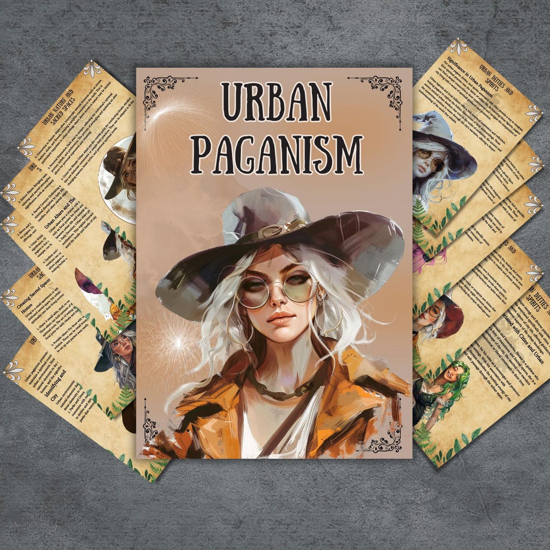 Urban Paganism Grimoire Pages, Witchcraft Basics, Book of Shadows ...