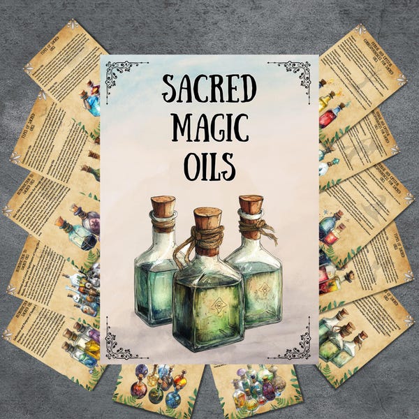 Magical Oils - Etsy