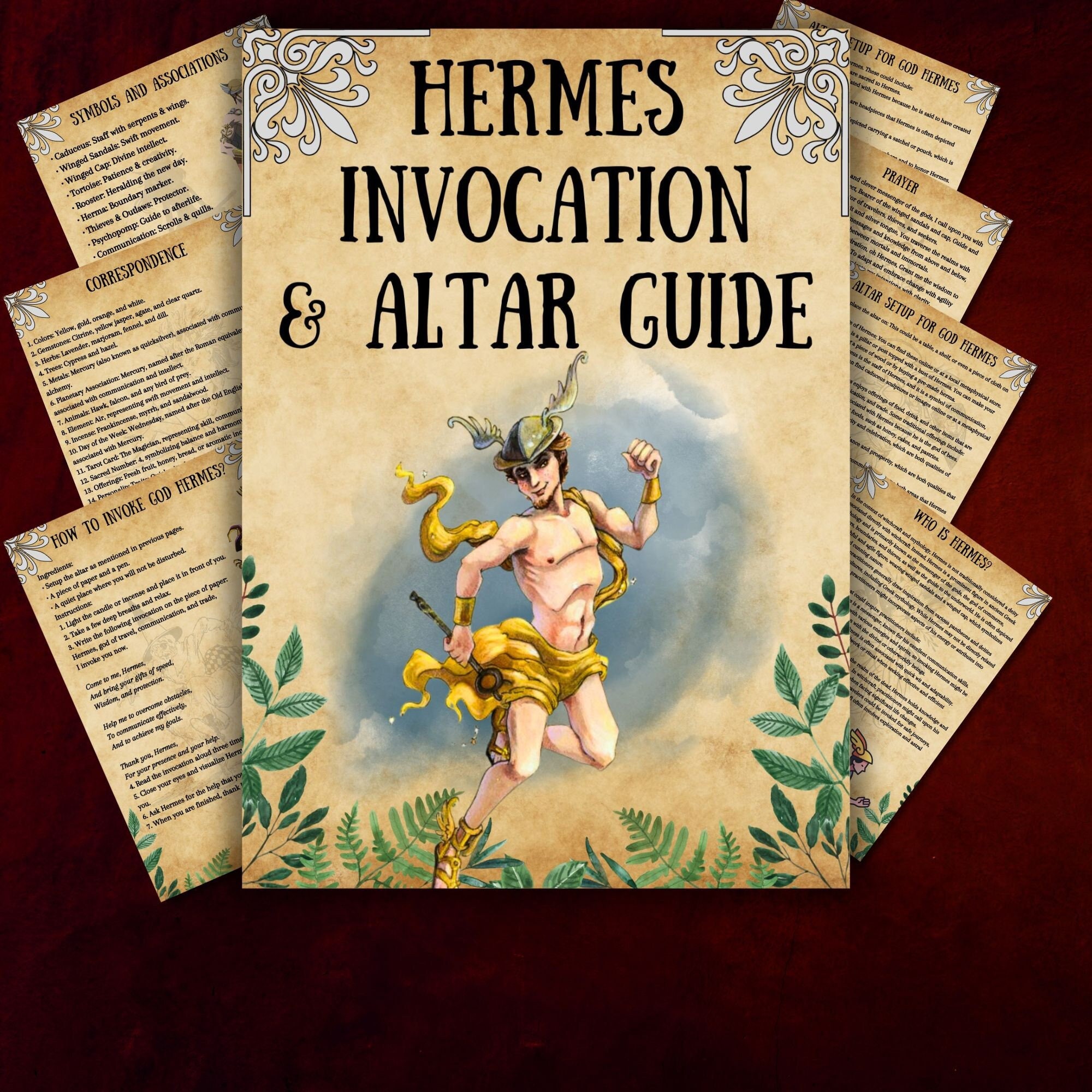 Hermes Caduceus Percy Jackson