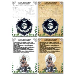 Secret Solitary Witch Rituals Pages, Grimoire, Book of Shadows, Witchy ...