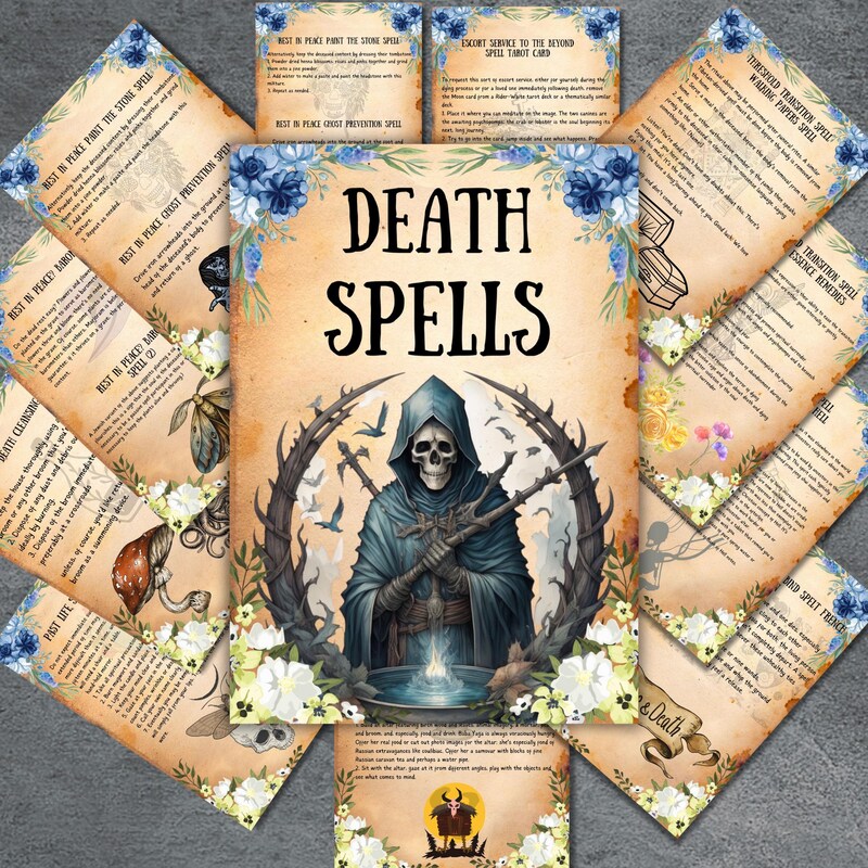 Printable Spells - Etsy