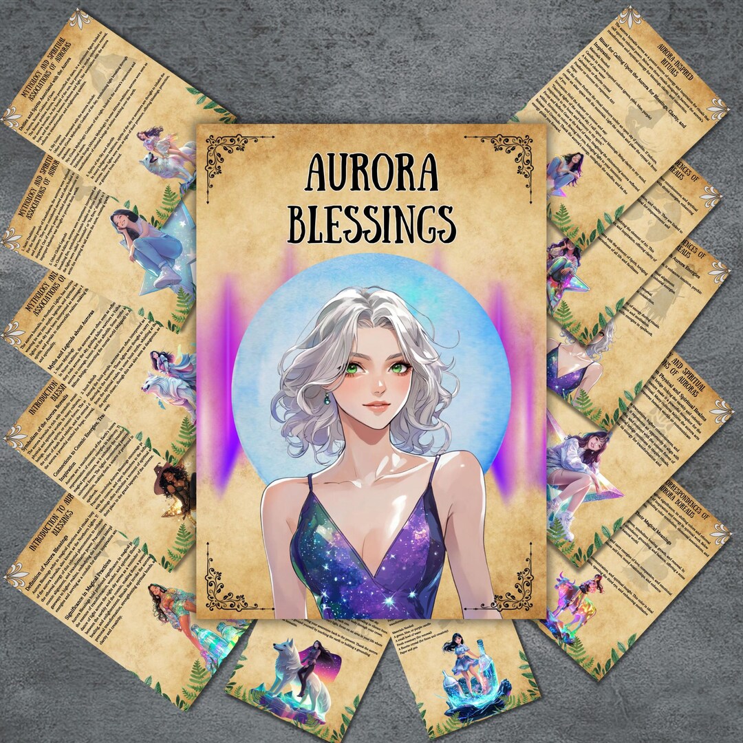 Aurora Blessings, Book of Shadows Pages, Wicca, Witchcraft, Aurora Rituals, Pagan, Magick ...