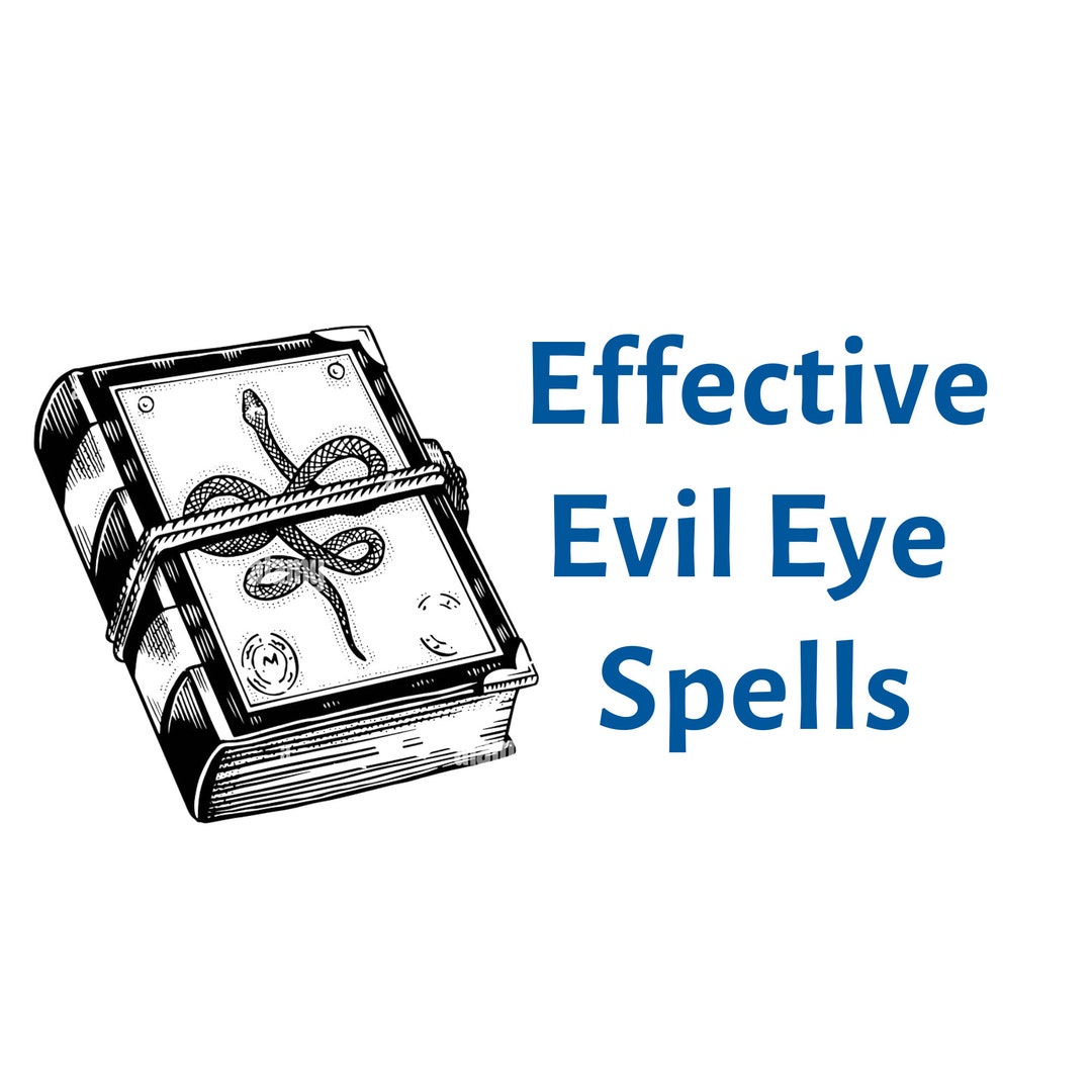 Easy Evil Eye Spells Beginner Witchcraft Spells Book Evil - Etsy