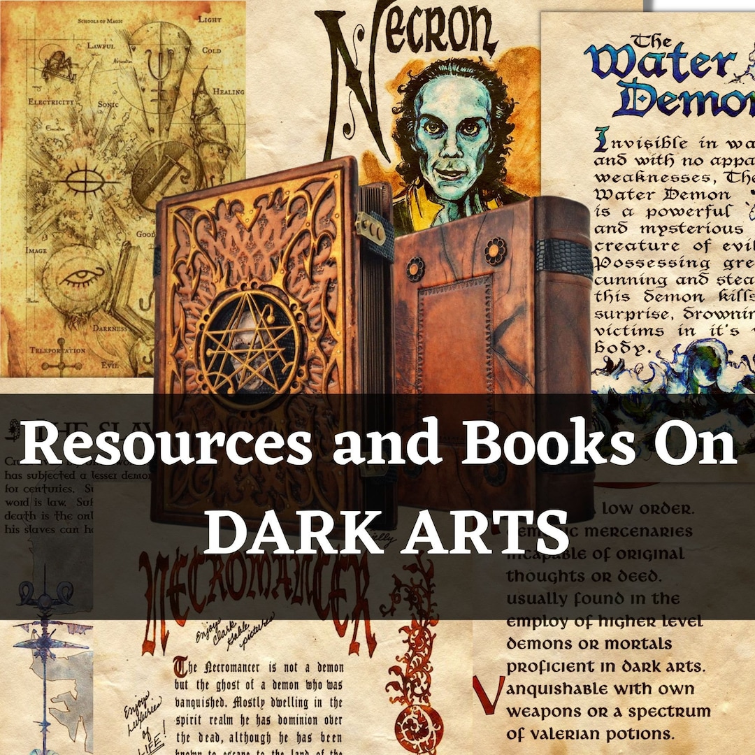 Resources of Dark Arts, Necronomicon, Witchcraft, Necromancy, Dark ...