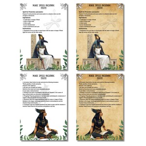 Secret Thoth Altar Guide, Grimoire Pages, Witchcraft, Wicca, Book of ...