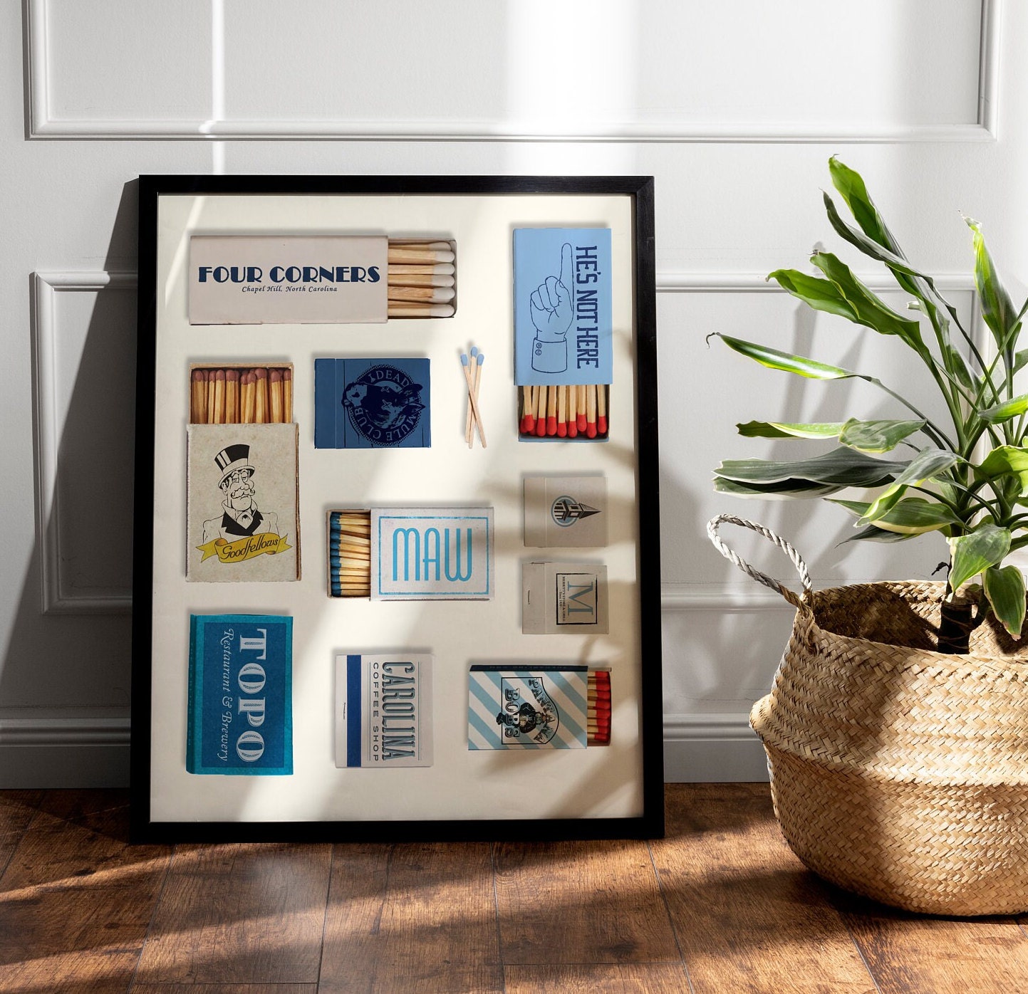 Custom College Wall Prints | Trendy Matchbox Wall Print | Custom Wall ...