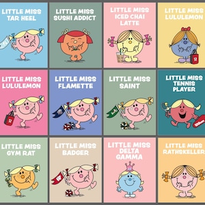 Custom Little Miss Wall Prints | College Trendy Wall Print | Digital ...