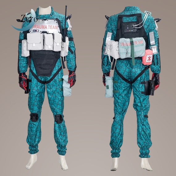 Game Cyberpunk 2077 Trauma Team Cosplay Costume Halloween | Etsy