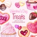 Valentines Clipart, Watercolor Valentine's Day Clipart, Chocolate ...
