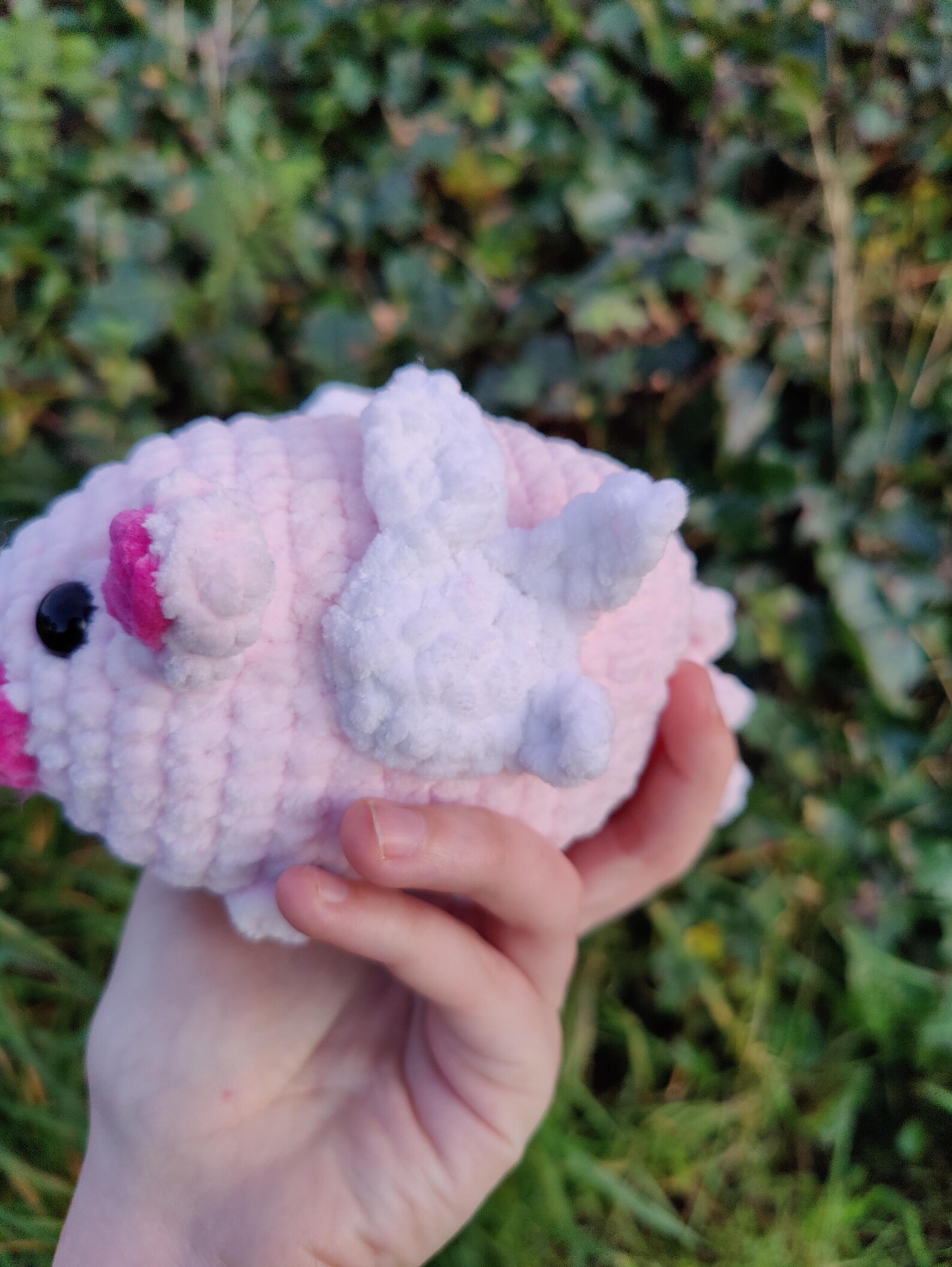 Crochet Flying Pig Soft Light Pink Plush Shelf Sitter Teddy - Etsy