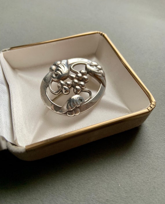 Danecraft Sterling Silver Pin - Gem