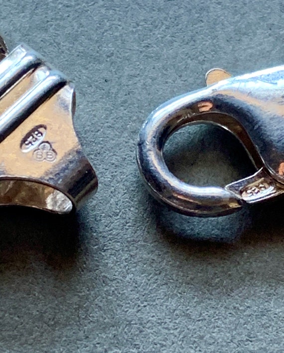 IBB Italy Sterling Silver Thick Chain Bracelet - Gem