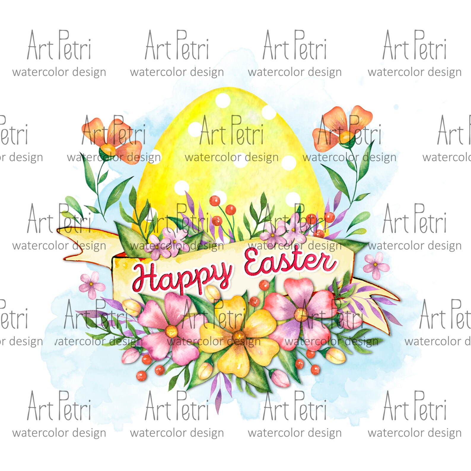 Happy Easter Printable, Easter Print Digital, Easter Card Printable - Etsy