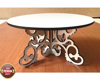 Laser Cut Cake Stand | Etsy UK