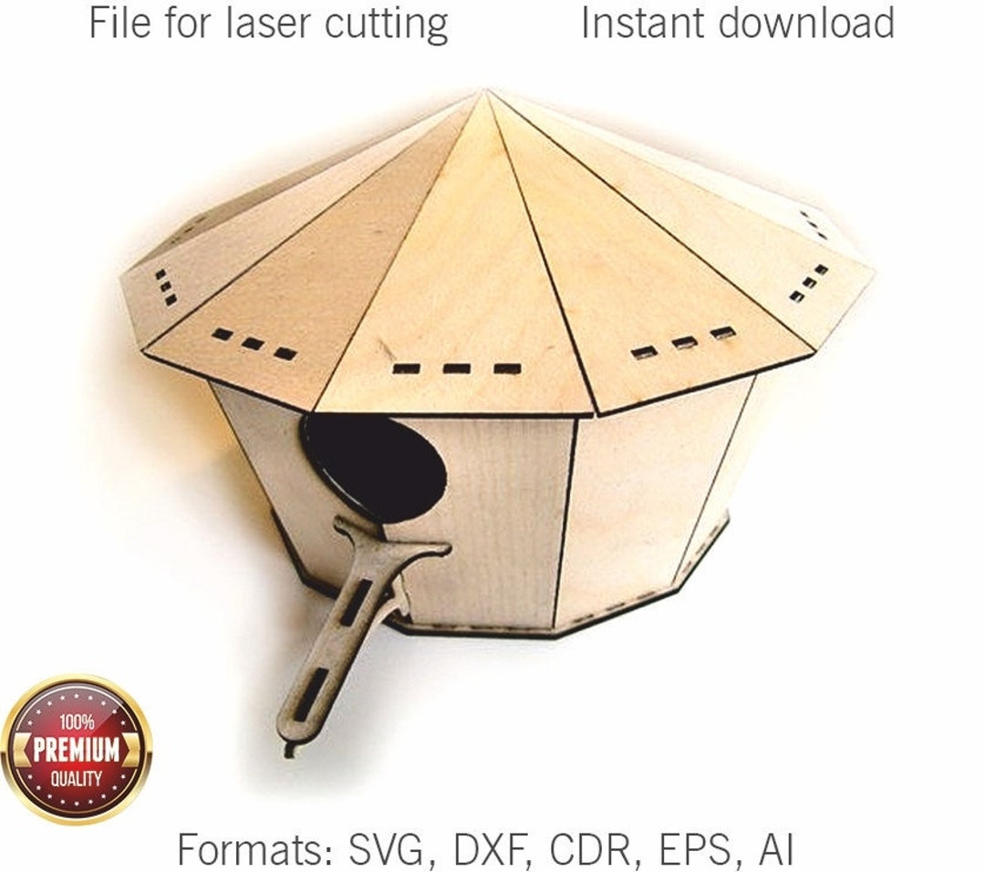 Bird House. Cnc Files DXF CDR Dxf Files for Cnc Laser Cut - Etsy Australia