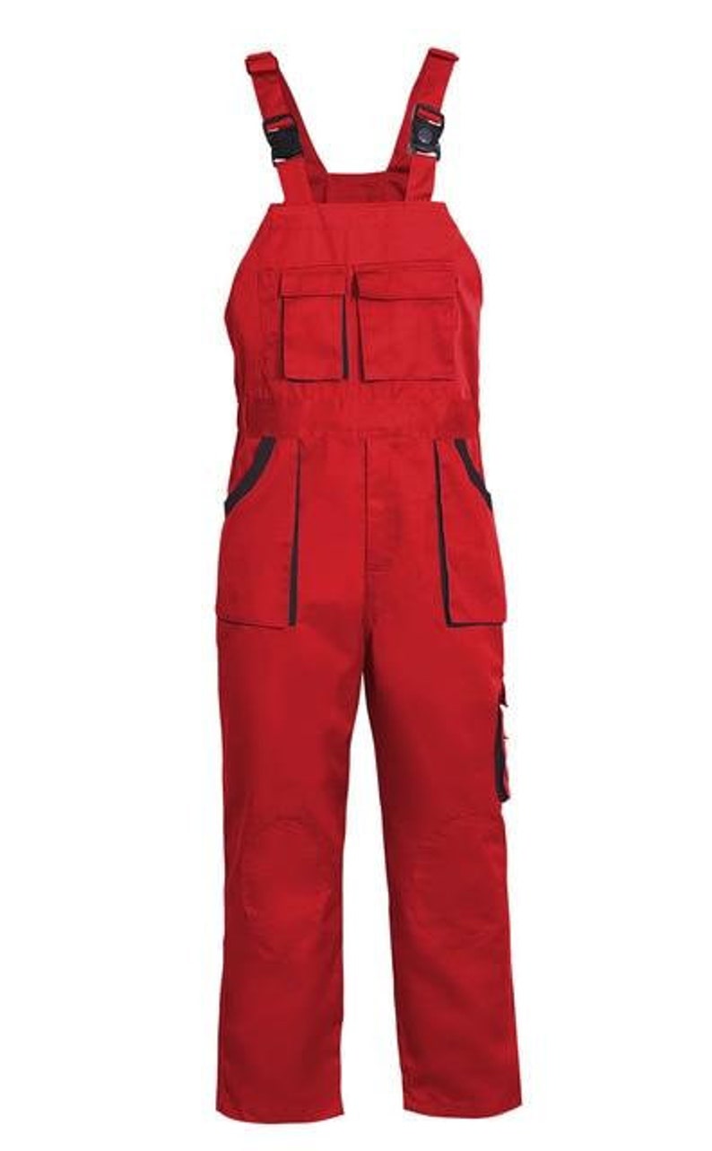 Men's Cargo Pocket Work Overalls Workwear Bib Overalls - Etsy