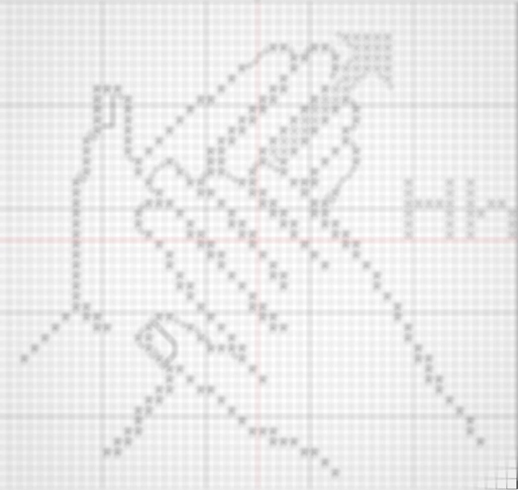 BSL Fingerspelling Alphabet, Letter H Cross Stitch Pattern - Etsy