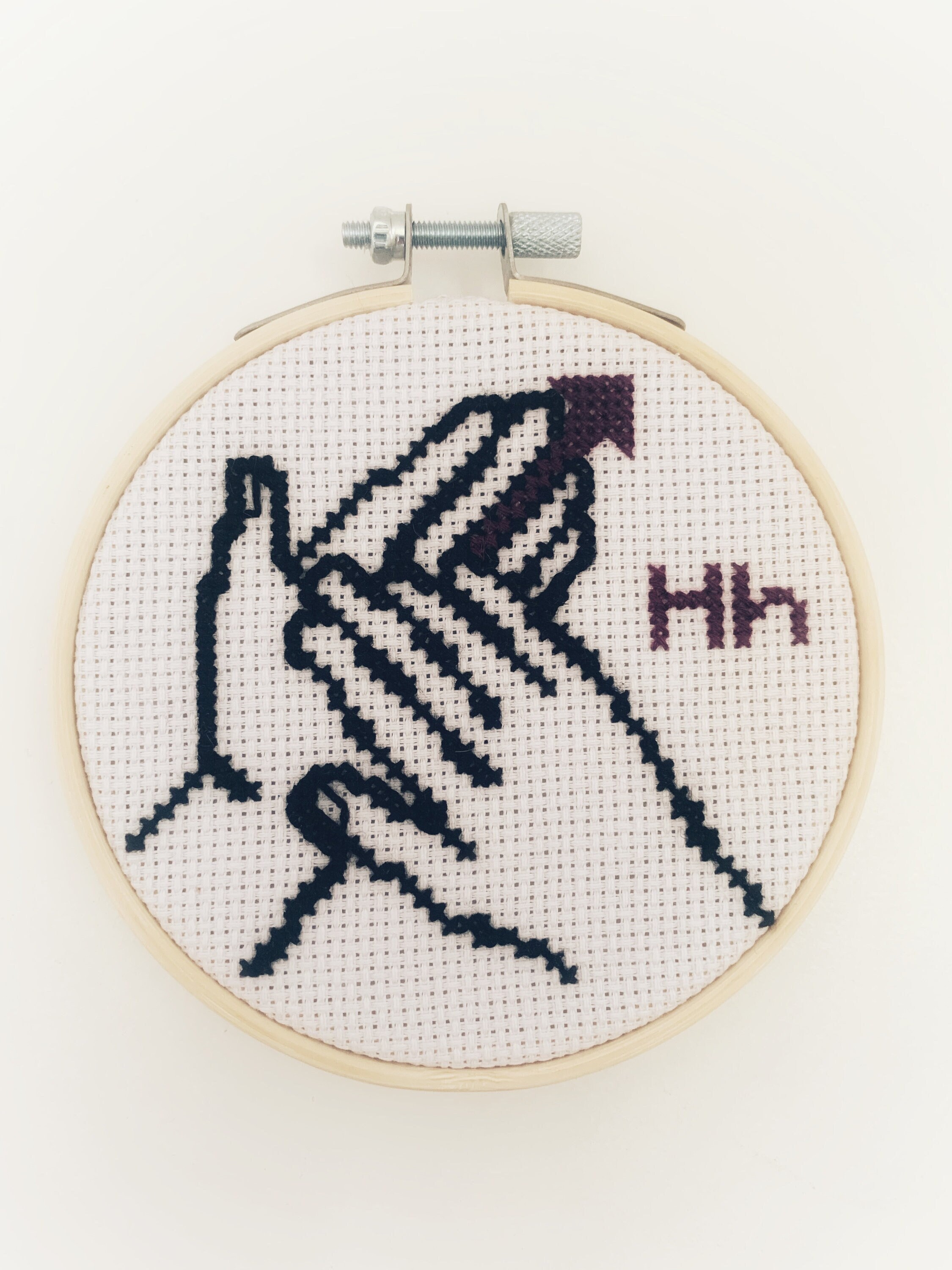 BSL Fingerspelling Alphabet, Letter H Cross Stitch Pattern - Etsy