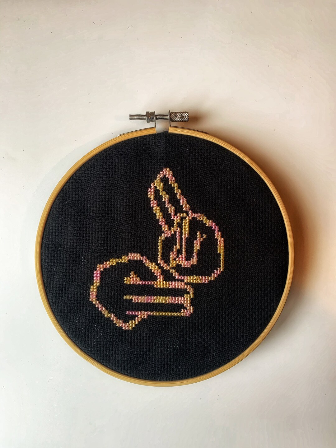 British Sign Language BSL Interpreter Sign Cross Stitch Pattern - Etsy