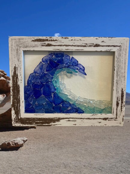 Beach Wave/ocean Wave Window/beach Wall Hanging/coastal - Etsy