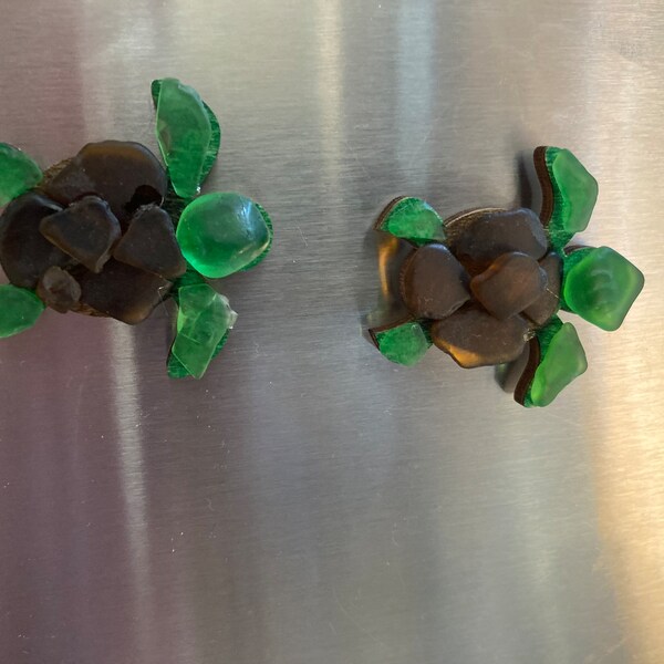 Sea Glass Magnets - Etsy