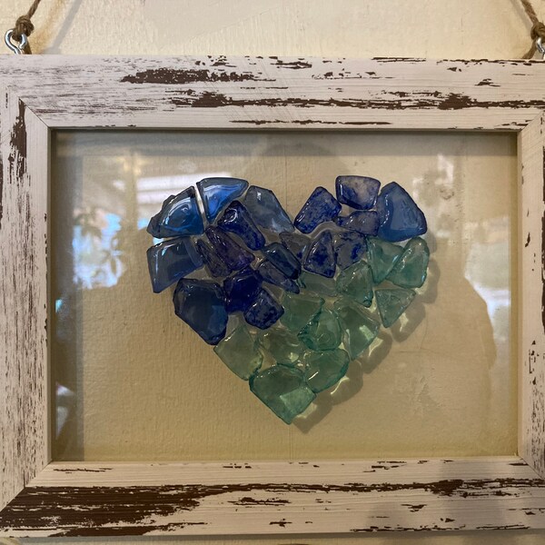 Sea Glass Window Art - Etsy