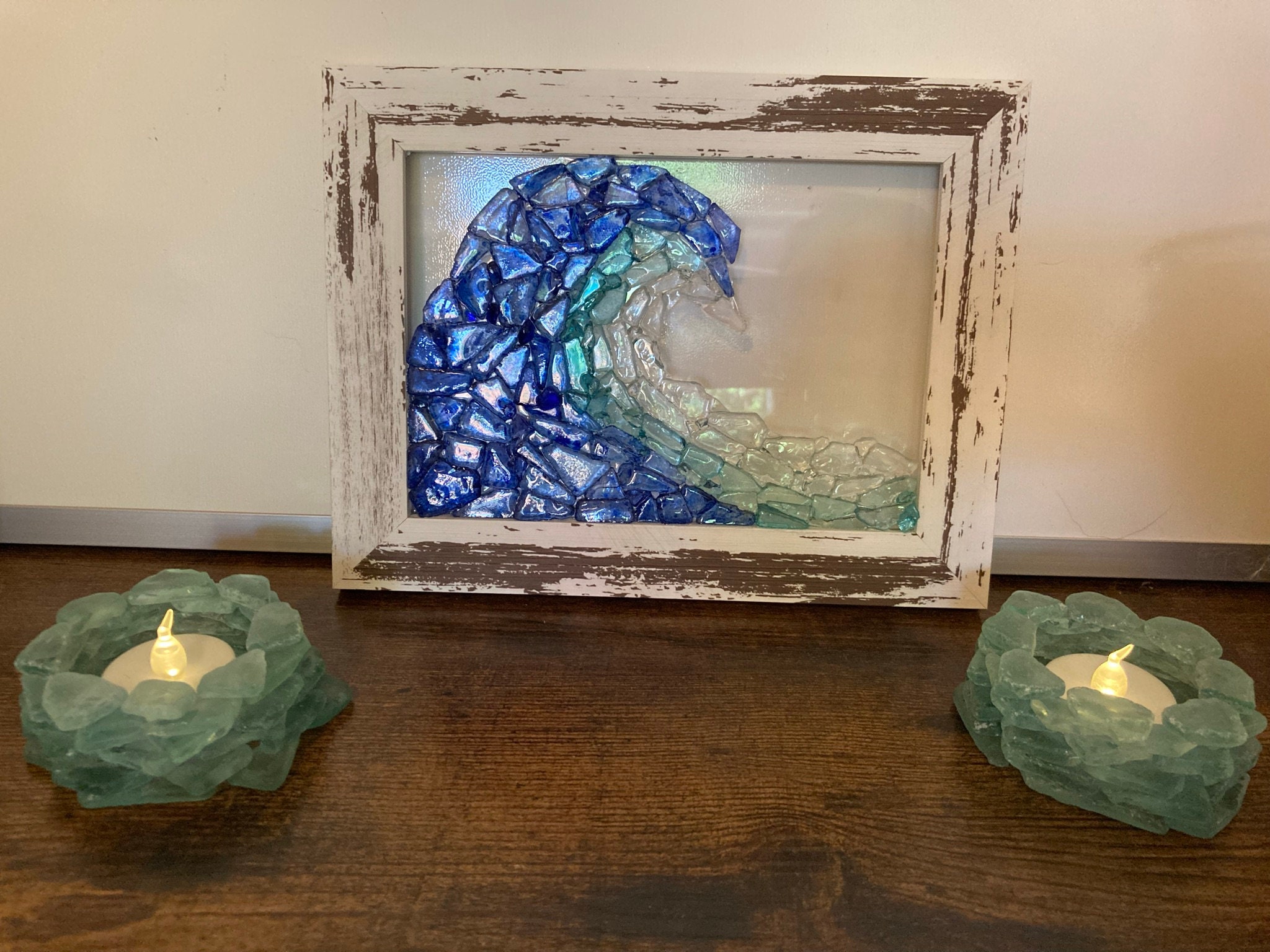 Beach Wave/ocean Wave Window/beach Wall Hanging/coastal - Etsy