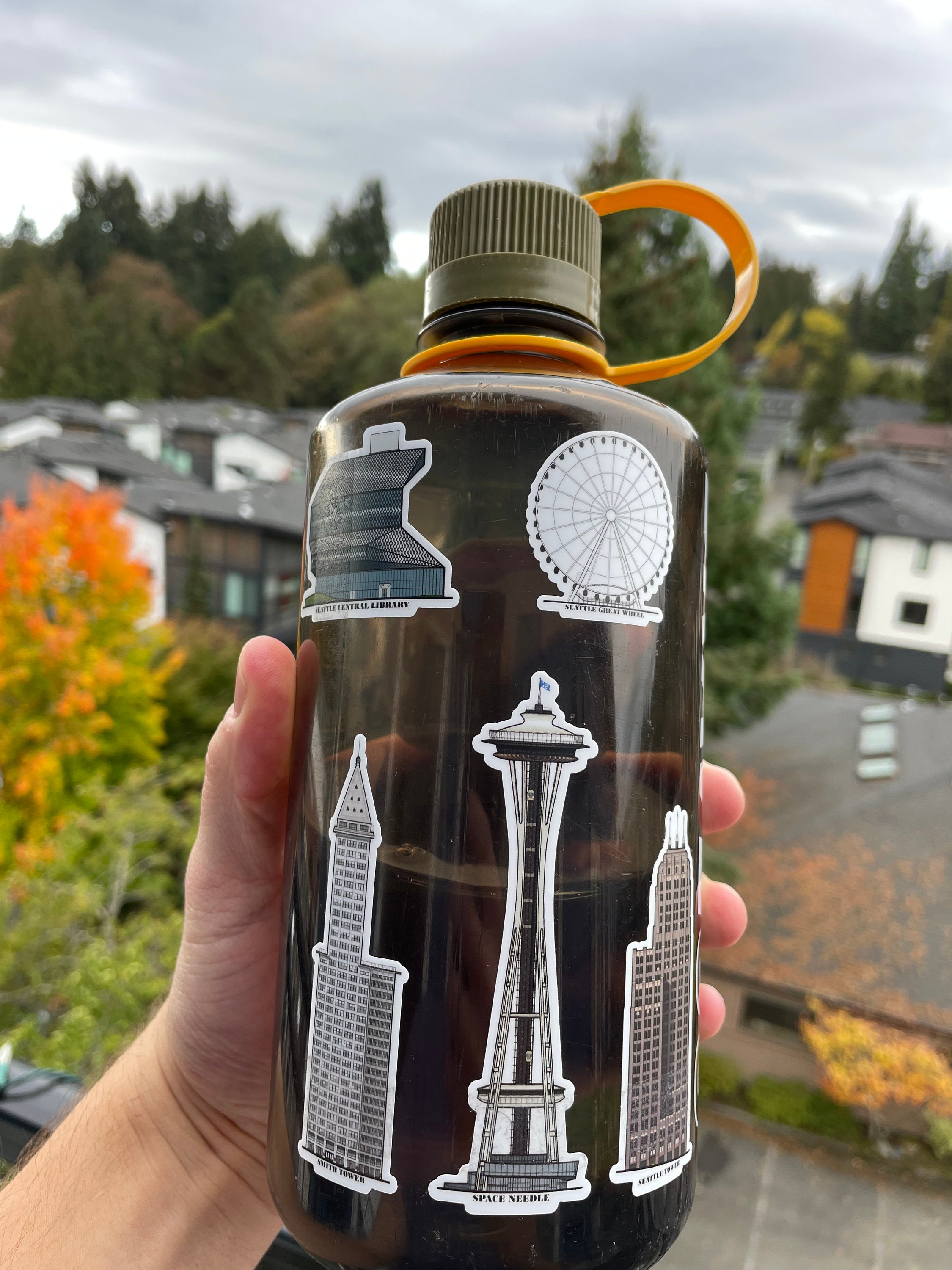 Seattle Architecture Sticker Pack - Etsy