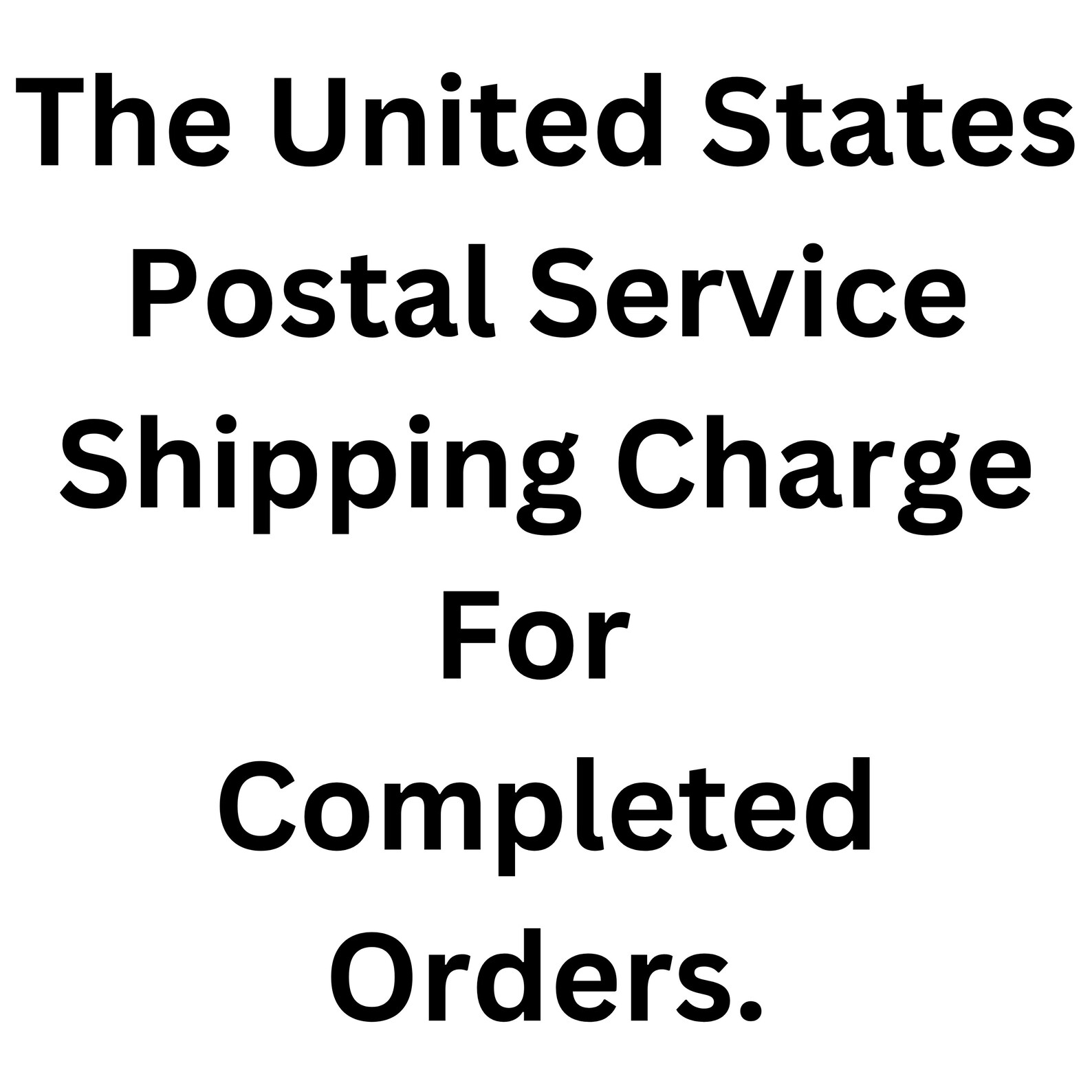 USPS Shipping Label Charge for Completed Orders - Etsy