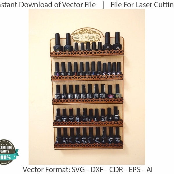 Nail Polish Rack - Etsy