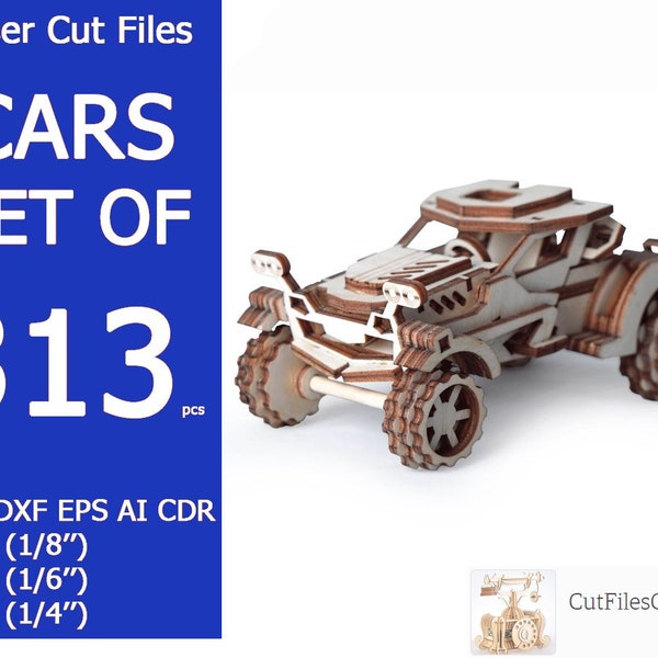 Laser Cut File Cars - Etsy