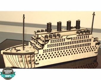 Titanic Laser Cut | Etsy