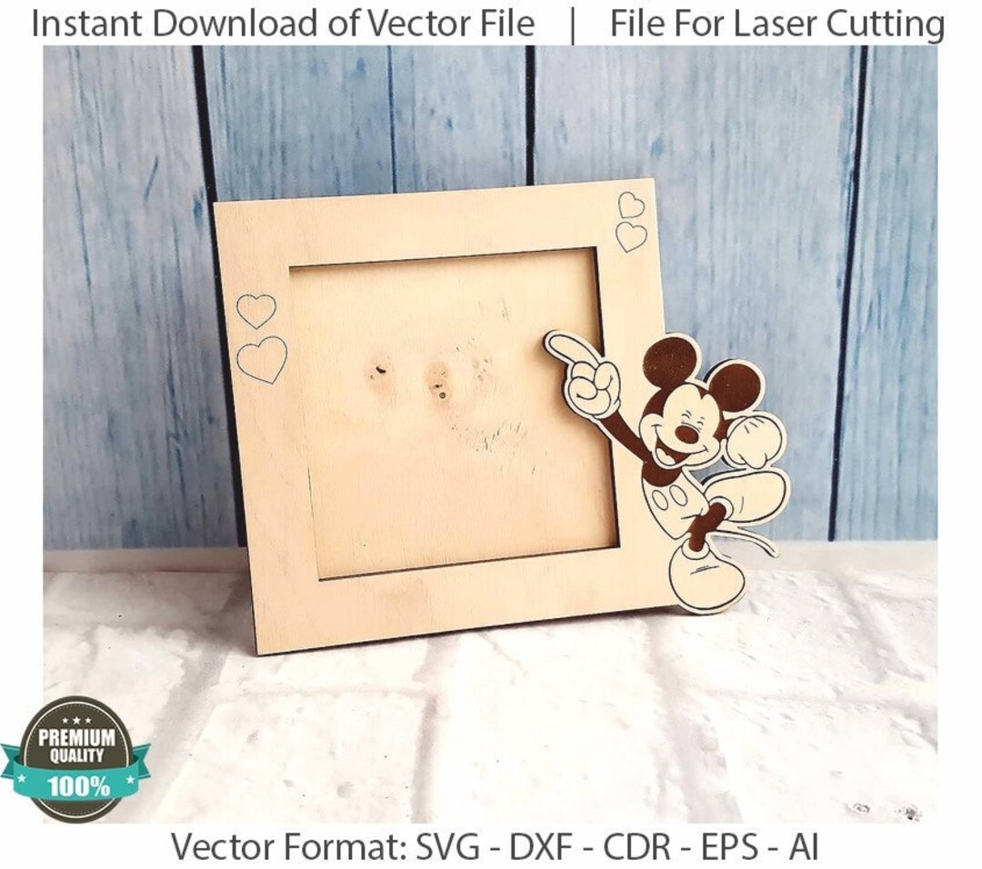 Small Frames Laser Cut File SVG DXF Vector Plans Cnc Cut - Etsy