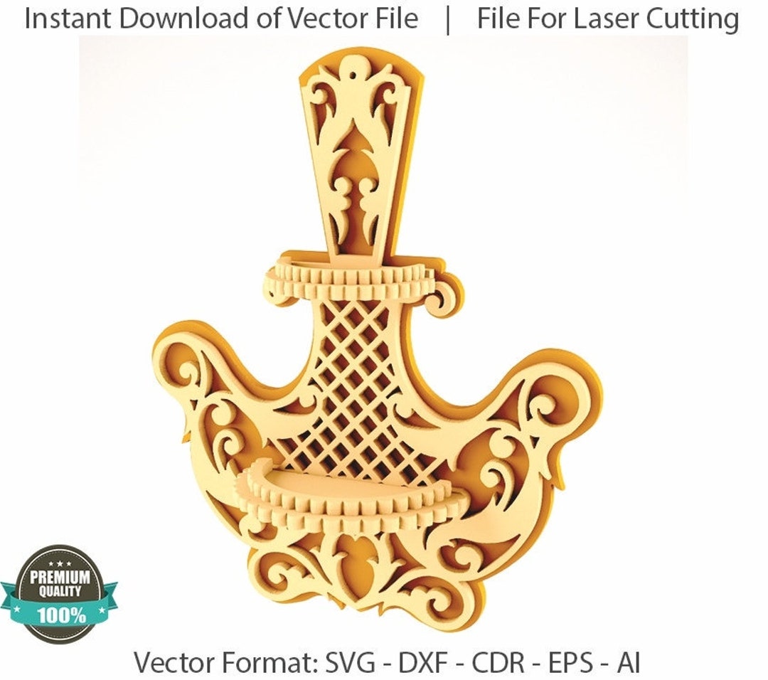 Shelf Laser Cut File CNC Router Digital Vector Files Dxf - Etsy