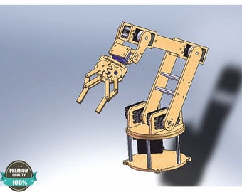 Robot Arm Laser Cut - Etsy