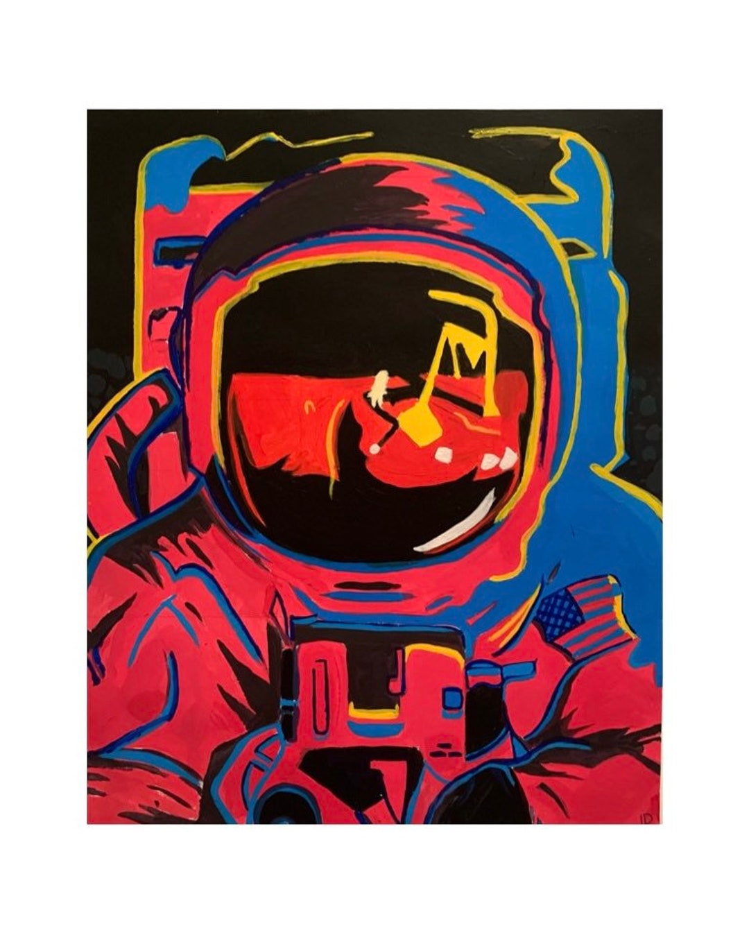 Astronaut Pop Art