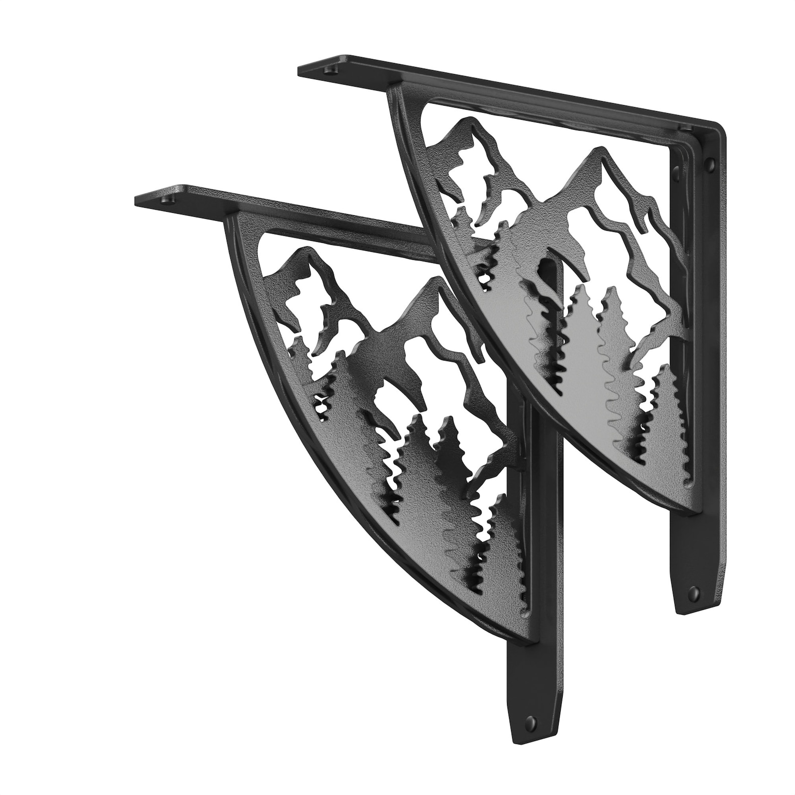Metal Shelf Brackets, Modern Corbel Shelf, Contemporary Brackets for ...