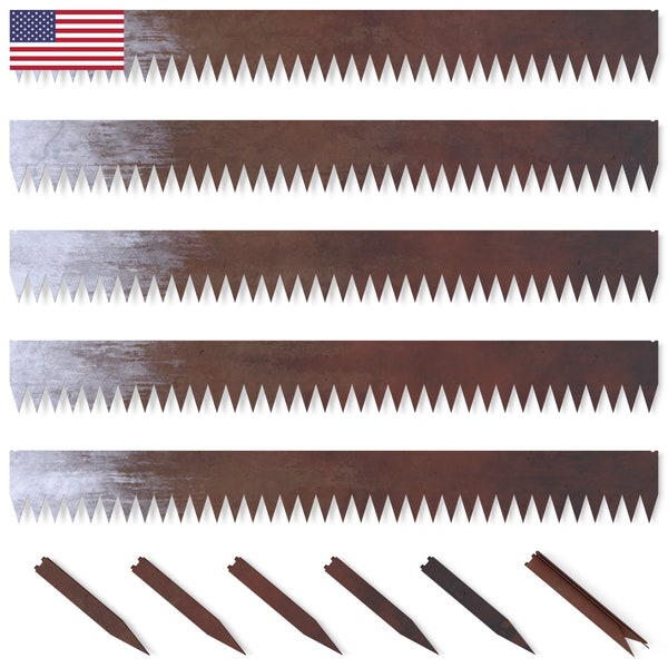 Corten Steel Garden Border - Etsy