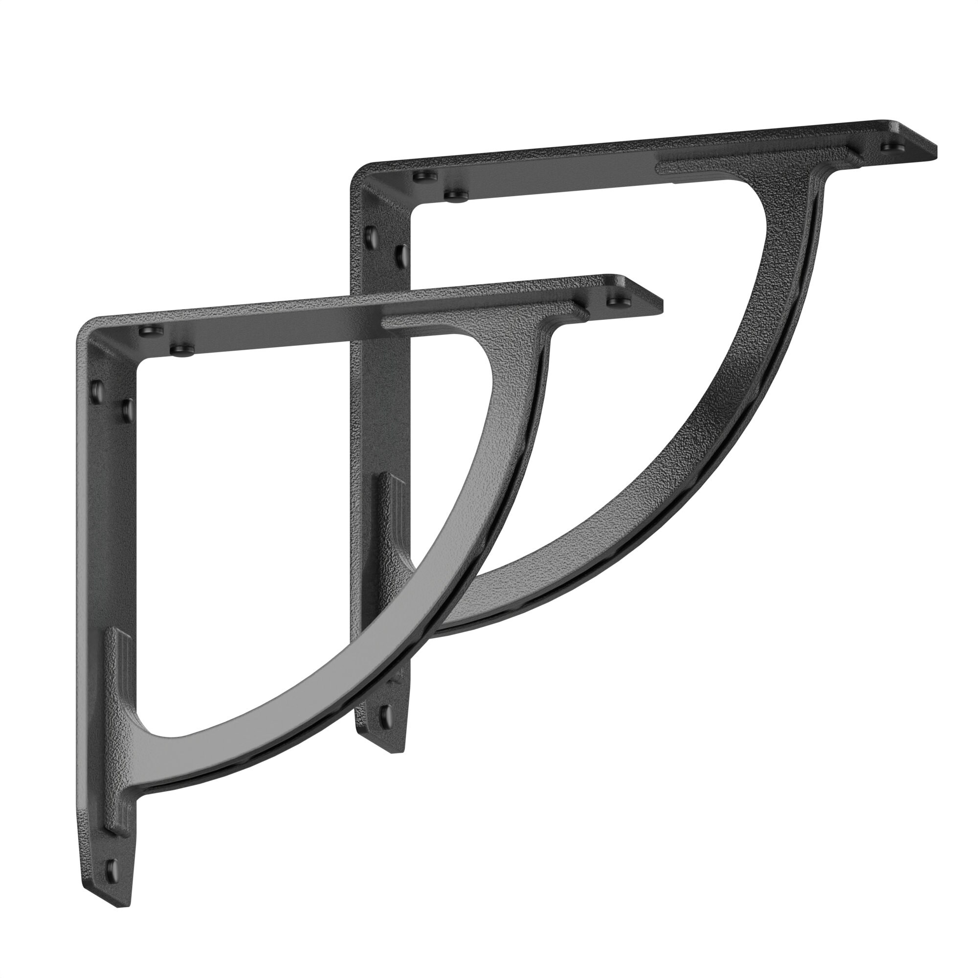Iron Wall Corbel Supports for Countertop, Mantel, Shelves Wrought Iron ...