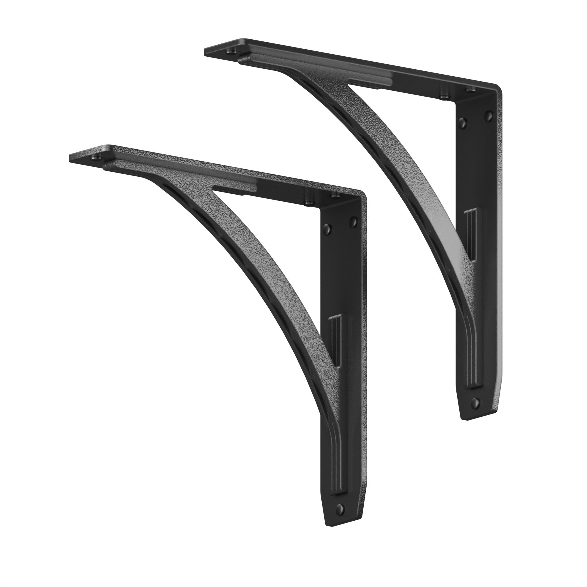 Sullivan Brackets Fireplace Mantel Corbels, Metal Shelf and Counter ...