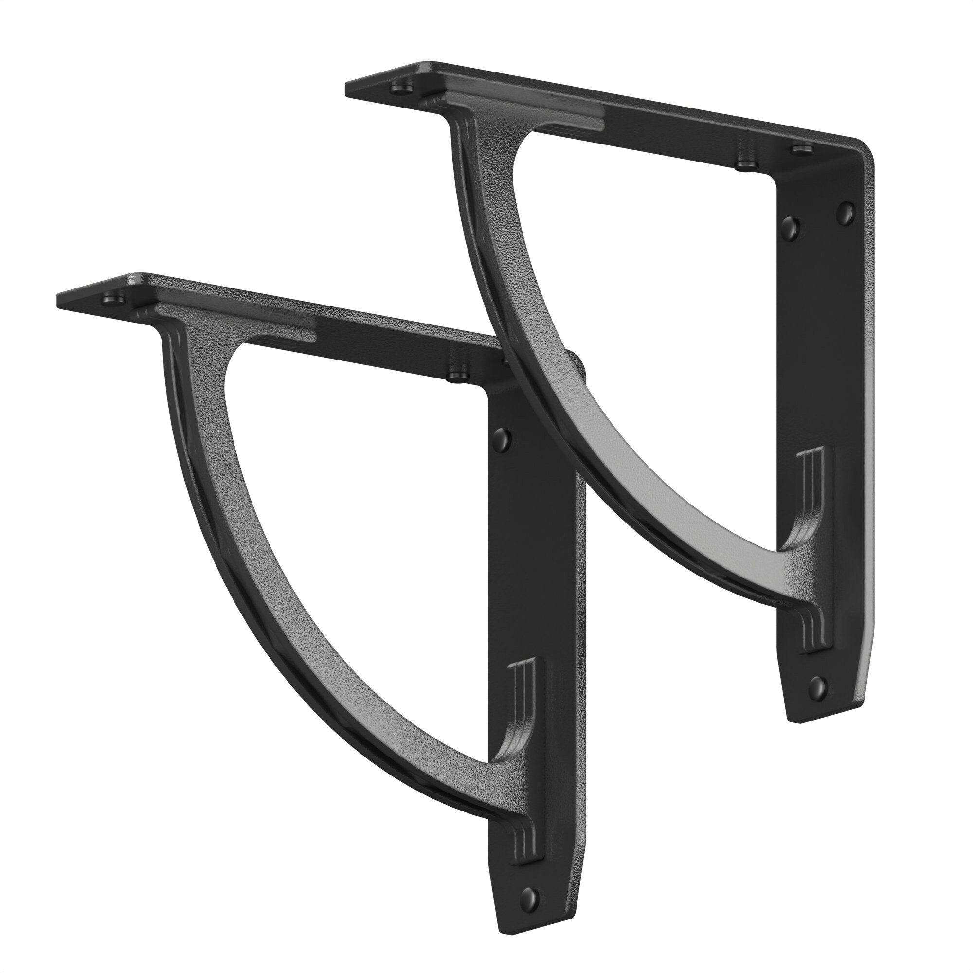 Iron Wall Corbel Supports for Countertop, Mantel, Shelves Wrought Iron ...