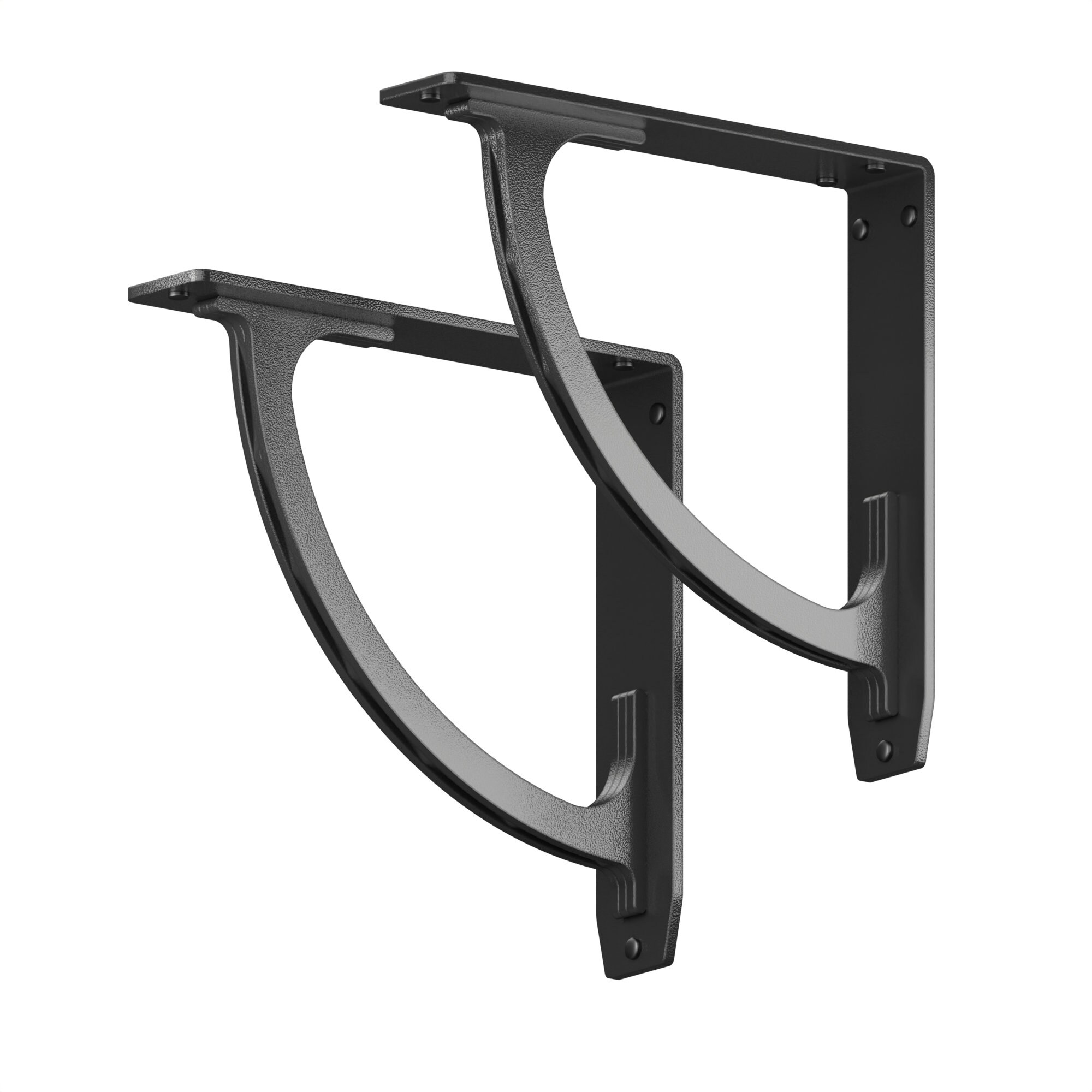 Iron Wall Corbel Supports for Countertop, Mantel, Shelves Wrought Iron ...