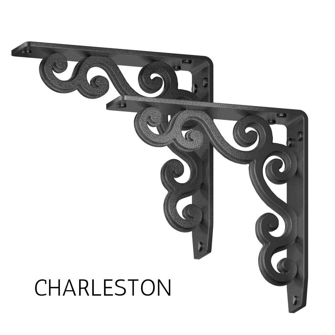 Fireplace Mantel Corbels, Shelf & Countertop Support Brackets, Metal ...