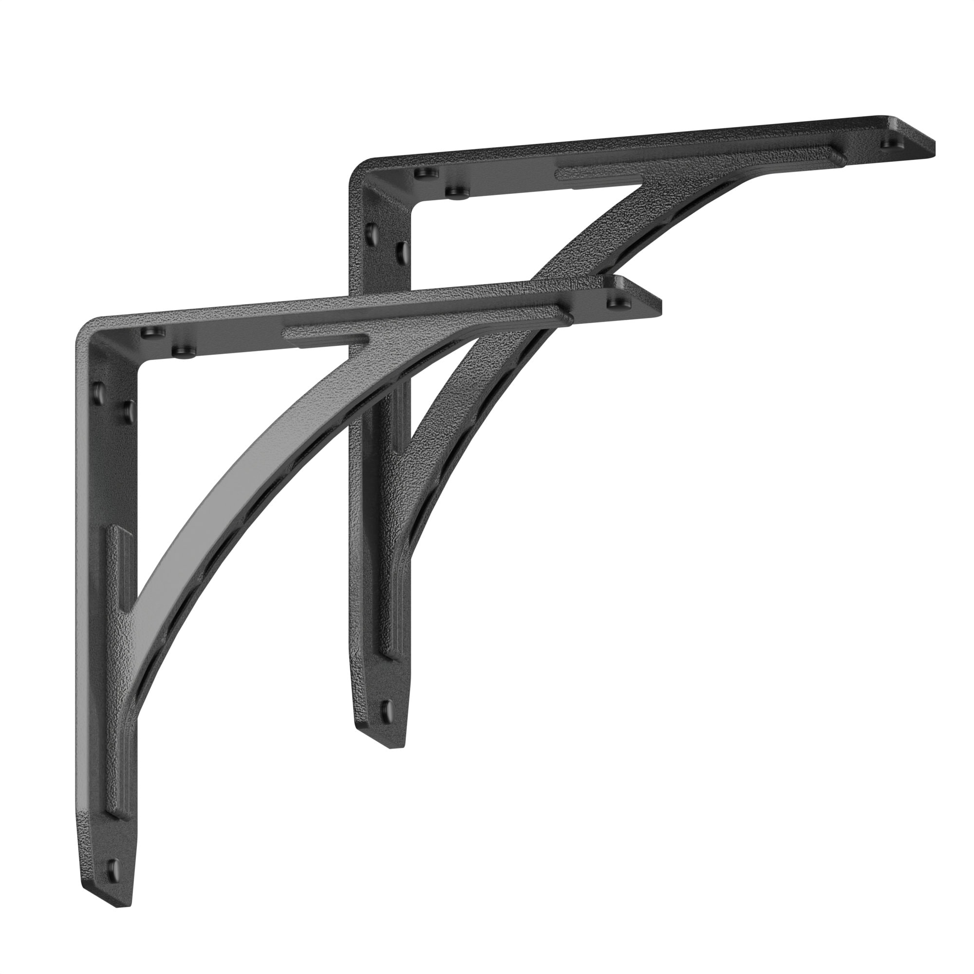 Sullivan Brackets Fireplace Mantel Corbels, Metal Shelf and Counter ...