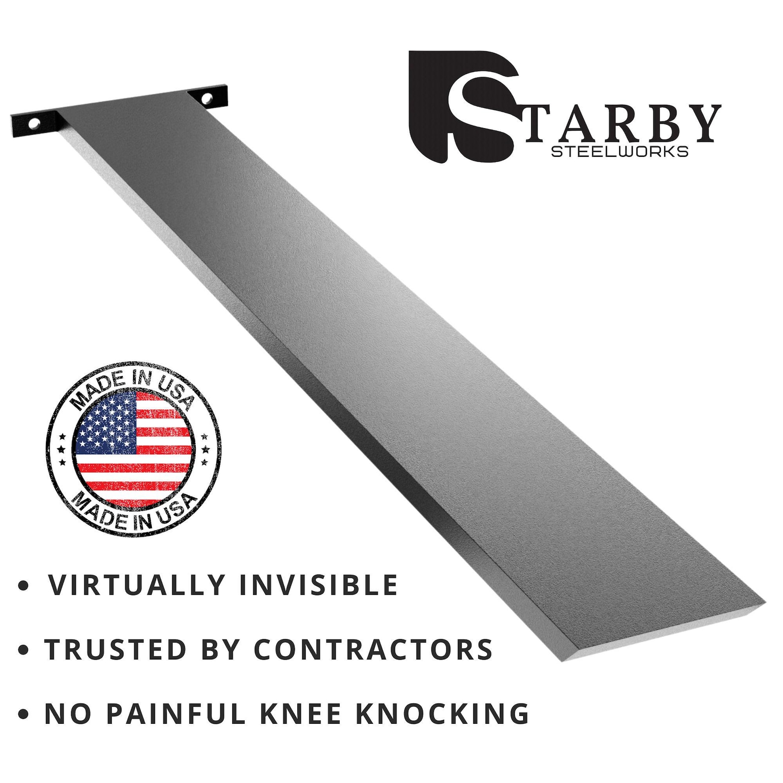 Heavy-duty Hidden Island Countertop Support Bracket, Metal Kitchen ...