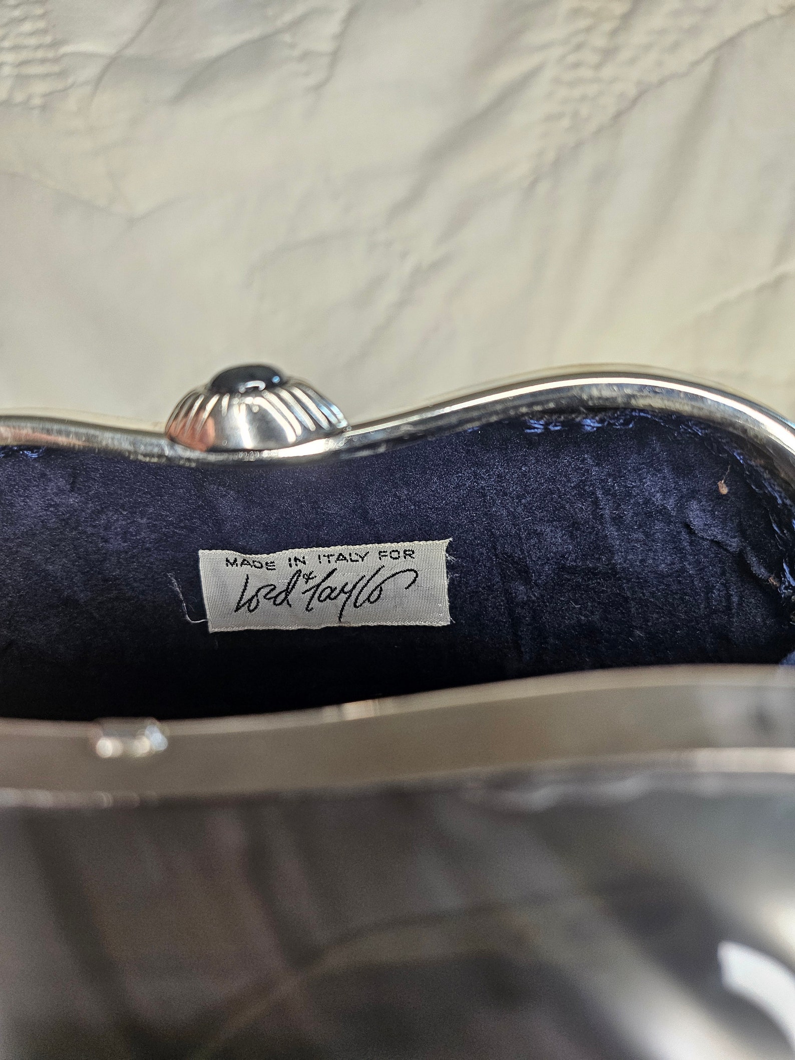 Vintage Lord and Taylor Bean Hardshell Purse - Etsy